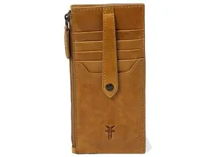 THE FRYE COMPANY Melissa Snap Card Wallet Coin Purse Light Sky Multi