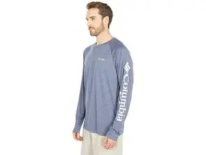 Columbia Performance Fishing Gear Long Sleeve Shirt - Blue