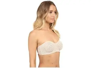 Wacoal Halo Lace Strapless Underwire Bra Bra - Bone