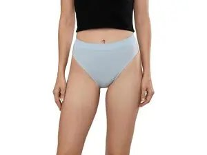 Wacoal B-smooth High-cut Brief 834175 Women's Underwear Charcoal Heather Blue