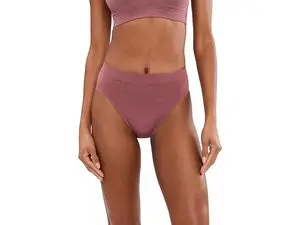 Wacoal B-smooth High-cut Brief 834175 Women's Underwear Charcoal Heather Brown