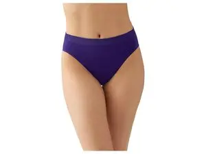 Wacoal B-smooth High-cut Brief 834175 Women's Underwear Charcoal Heather Purple