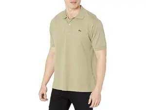 Lacoste Classic Pique Polo Shirt Men's Short Sleeve Knit Miami Tan
