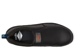 Merrell Jungle Moc Leather Composite Toe Slip-on Shoes - Black