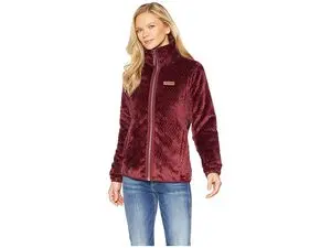 Columbia Fire Side Ii Sherpa Full Zip Jacket - Red