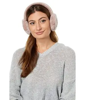 UGG UGG Water Resistant Sheepskin Earmuffs With Embroidered Logo Yellow