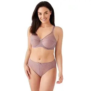 Wacoal Retro Chic Full-busted Underwire Bra 855186 Women's Bra Apricot Blush Taupe