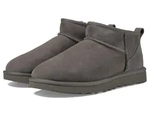 UGG Classic Ultra Mini Ankle Boots - Gray