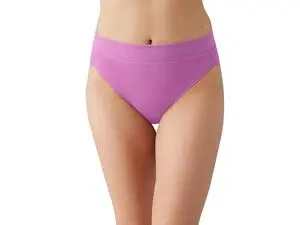 Wacoal Comfort Touch Hi Cut Women's Underwear Black Multi