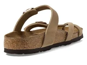 BIRKENSTOCK Mayari Oiled Leather Sandals - Brown