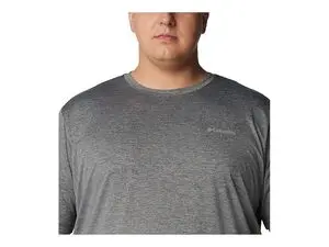 Columbia Big Tall Hiketm Crew Clothing Heather - Black