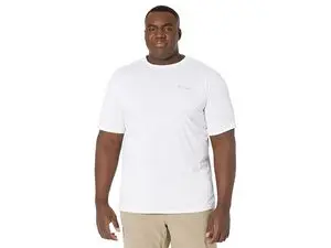 Columbia Big Tall Hiketm Crew Men's Clothing Black Heather White