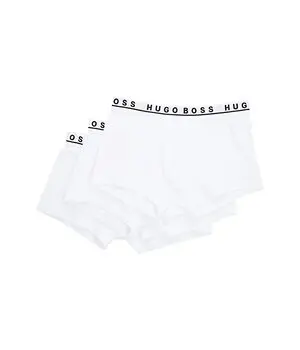 BOSS Trunk 3-pack Co/el 10146061 01 Men's Underwear Grey/charcoal/black White
