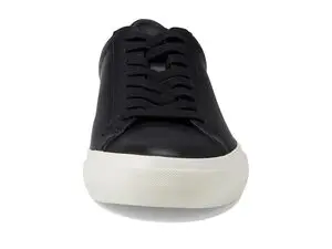 Vince Fulton Leather Lace-up Sneakers - Black
