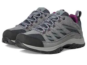 Columbia Crestwood Waterproof Trail Shoes - Graphite/wild Iris