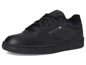 REEBOK Club C 85 Vintage Athletic Sneakers - Black
