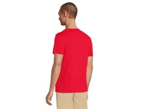Lacoste Short-sleeve Pima Jersey Crewneck T-shirt T Shirt - Red