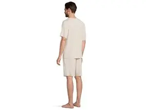 Eberjey Henry Tenceltm Modal Shorts Pj Set Pajama Sets Cornflower - Bone