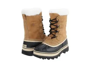 Sorel Caribou Waterproof Lace-up Boots - Tan
