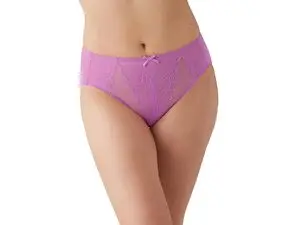 Wacoal Retro Chic Hi-cut Brief Women's Underwear Regina Red Multi