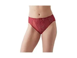 Wacoal Retro Chic Hi-cut Brief Underwear Regina - Red