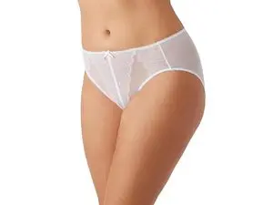 Wacoal Retro Chic Hi-cut Brief Women's Underwear Regina Red White