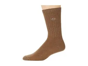 UGG UGG Ribbed Crew Socks Brown