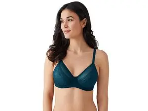 Wacoal Elevated Allure Underwire Bra 855336 Women's Bra Black Navy
