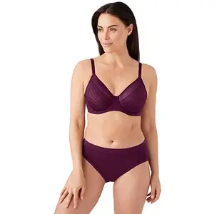 Wacoal Elevated Allure Underwire Bra 855336 Women's Bra Black Red