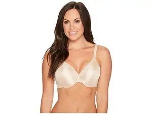 Wacoal Simple Shaping Minimizer Underwire Bra 857109 Women's Bra Black Beige