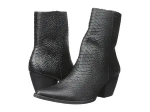 Matisse Caty Women's Zip Boots Natural Snake Black