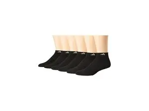 Adidas Adidas Athletic 6-Pack Low Cut Socks Black