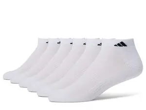 Adidas Adidas Athletic 6-Pack Low Cut Socks White