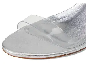 Schutz Ariella Stiletto Sandals - Silver