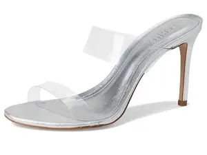 Schutz Ariella Stiletto Sandals - Silver