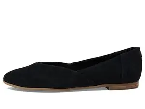 Toms Jutti Neat Flat Shoes - Black
