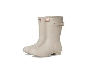 Women's Buckled Rubber Boots