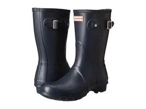 Hunter Original Short Buckled Boots - Navy