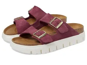 BIRKENSTOCK Birkenstock Arizona Chunky Platform Sandal Red