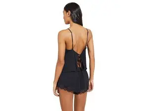 Eberjey Mariana Dreamer Teddy Lingerie - Black