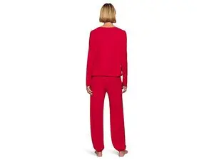 Eberjey Gisele Tenceltm Modal Slouchy Pj Set Pajama Sets Ice /ice - Red