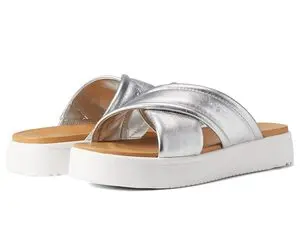 UGG UGG Zayne Crossband Sandals Silver
