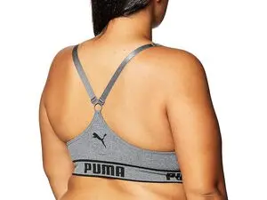 PUMA Seamless Sports Bra Bra /grey - Gray