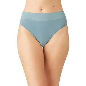 Wacoal Feeling Flexible Seamless Hi Cut Panty Women's Underwear White Multi