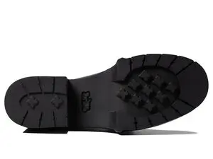 COACH Leah Leather Loafers With Chunky Platform And Block Heel