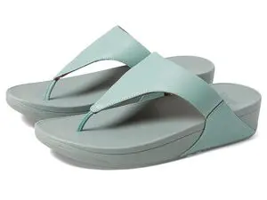 Fitflop FitFlop Lulu Leather Toepost Sandals Blue