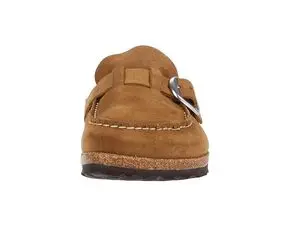 BIRKENSTOCK Buckley Suede Clog Shoes - Tan