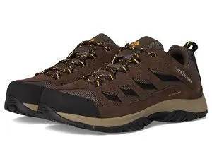 Columbia Crestwood Waterproof Low Top Athletic Shoes - Brown