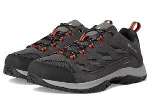Columbia Crestwood Waterproof Low Top Athletic Shoes - Gray