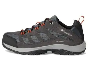 Columbia Crestwood Waterproof Low Top Athletic Shoes - Gray